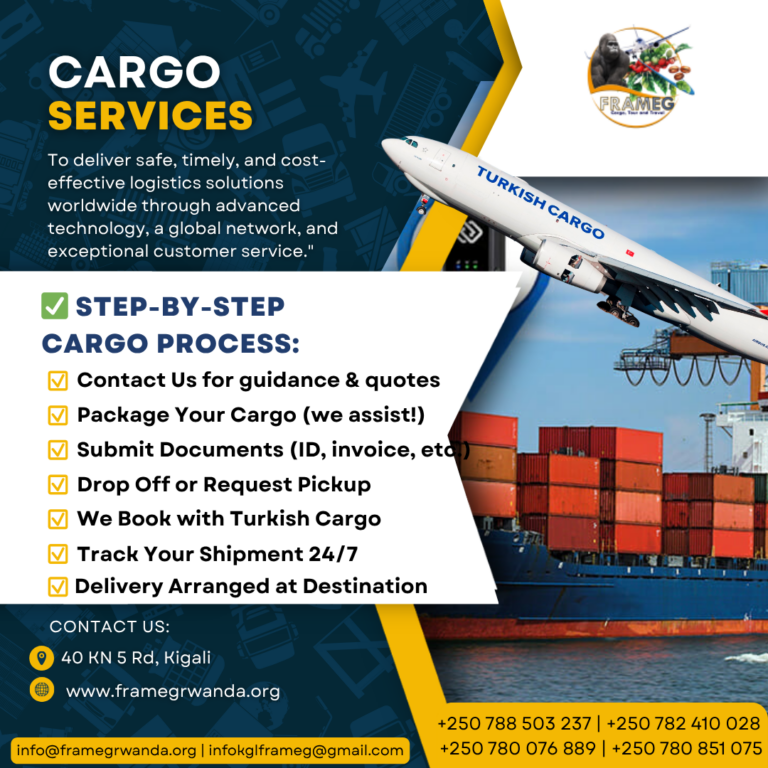 step-by-step process of sending cargo with us as partnership in turkish ...